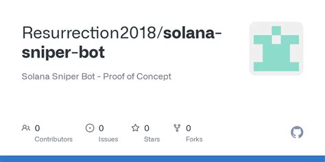 Github Resurrection2018solana Sniper Bot Solana Sniper Bot Proof