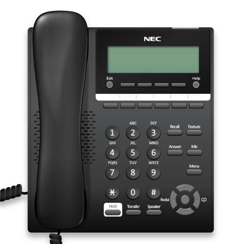Nec Phones Instruction Manual Nec Handset User Guide