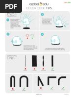 Ozobot Color Code Guide Pdf Rgb Color Model