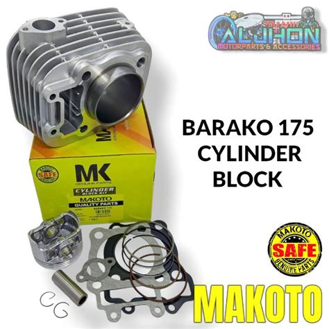 Makoto Barako 175 Cylinder Block Set Standard Size Shopee Philippines
