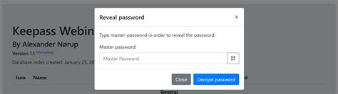 Github Alexandernorupkeepasswebinterface A Pure Php Interface For