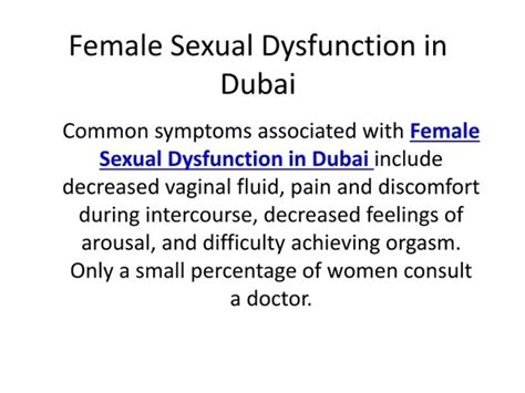 Ppt Female Sexual Dysfunction In Dubai Powerpoint Presentation Free Download Id 12198907
