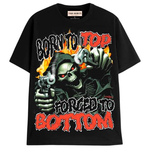 Born To Top Forced To Bottom Teen Hearts Clothing Stay Weird