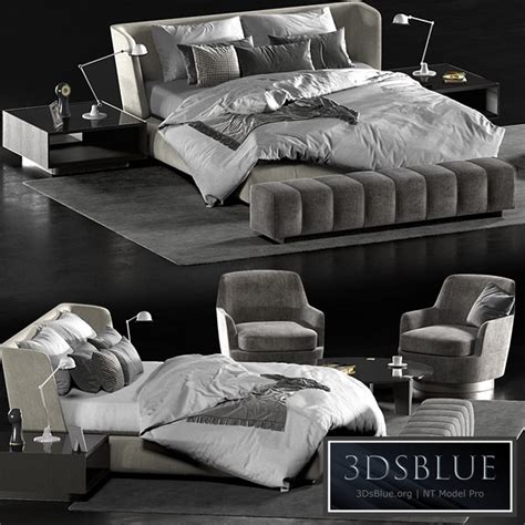 Minotti Creed Bed Minotti Jacques Chair