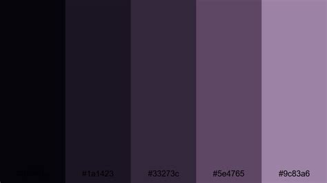 The Best 15 Black Purple Color Palette Ideas For Video And Design