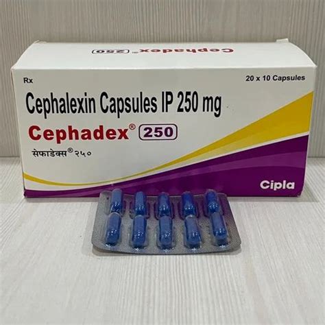 Cephadex 250mg Capsules Pack Of 200 At ₹ 80strip In Mumbai Id