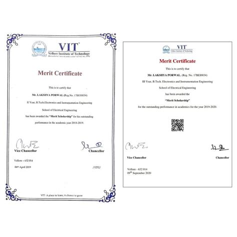 Engineering Vitvellore Merit Universityday Achievements Lakshya