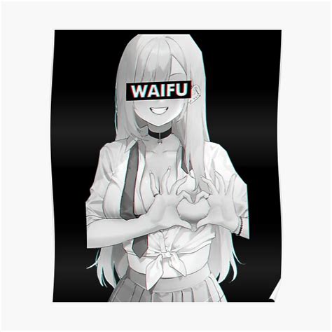 Marin Kitagawa Lewd Waifu Glitch Poster For Sale By Glitchartzz