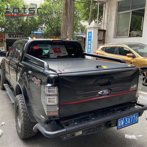 Trunk Lids For Ford F150 Ranger Xlt Wildtrak Aluminium Alloy Pickup Bed Cover Retractable Roller