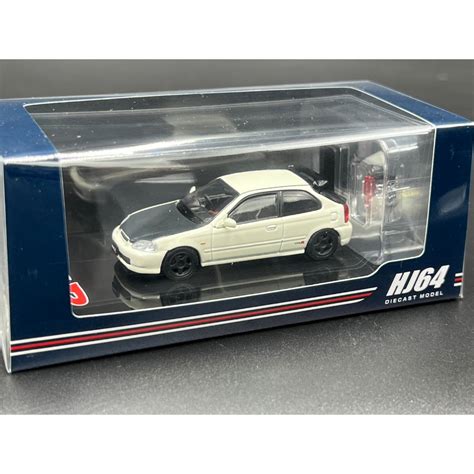 Hobby Japan 164 Honda Civic Type R E Ek9 1997 With Engine Display