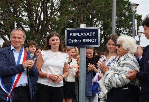 Inauguration De Lesplanade Esther Senot Ancenis Saint Gereon