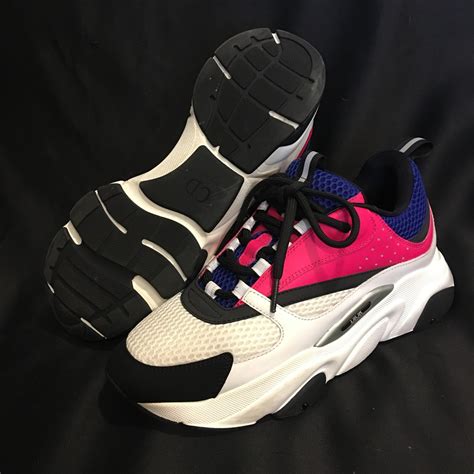 Authentic Christian Dior B22 Sneaker Pinkblue Eu 41 Gem