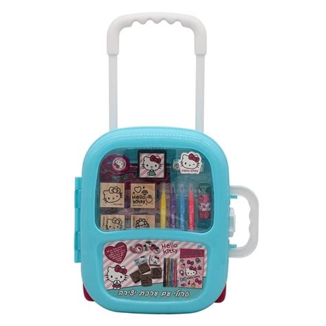 טרולי עם ערכת יצירה הלו קיטי