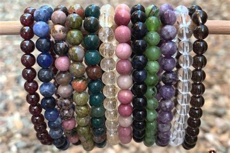 Gemstone Bracelets Jewelry Unlock The Healing Powers