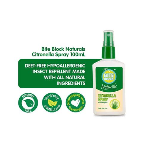 Bite Block Protect Hypoallergenic Insect Repellent Philippines