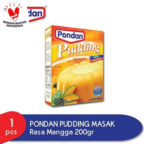 Jual Pondan Pudding Mangga 200g Shopee Indonesia