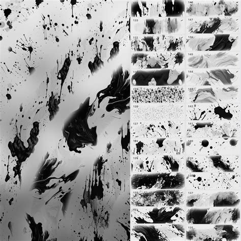 170 Procreate Paint Splatter Texture Brushes Procreate Paint Splash B