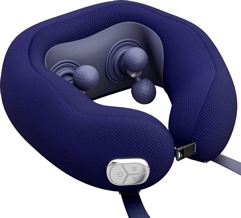 Real Relax 2024 Travel Neck Pillow With Massage Travel