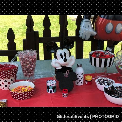 Mickey Mouse Birthday Table Decoration Birthday Table Decorations