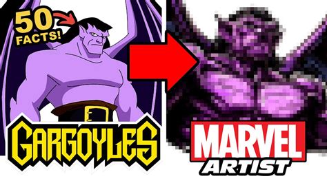 Marvel Artist Draws Disneys Gargoyles As A Marvel Cover And 50 Facts