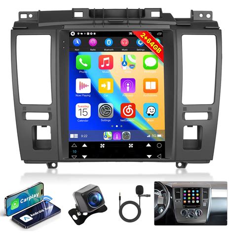 Realdio For Nissan Versa 2007 2008 2009 2010 2011 Radio Dash Kit With Carplay Android Auto 97