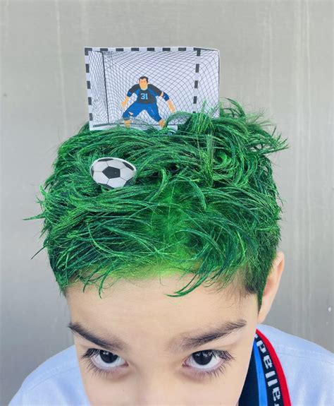 Peinado Loco Futbol Crazy Hair Days Lutz Ohana Benjamin Michele