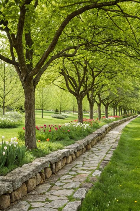 18 Inspiring Tree Line Landscaping Ideas