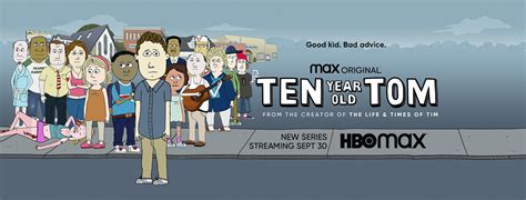 Max Original Adult Animated Series Ten Year Old Tom Debuts September 30