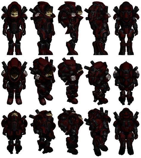 Mass Effect 2 Blood Pack Mercenary Reference By Troodon80 On Deviantart