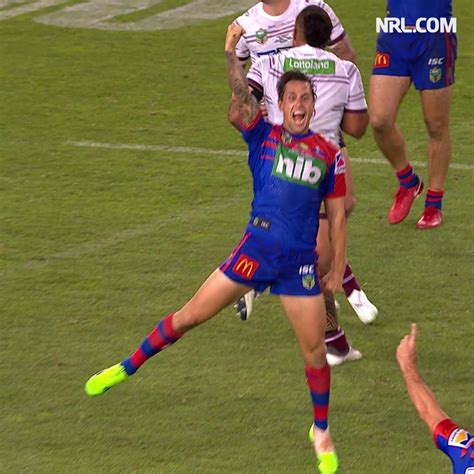 Round 1 Rewind Mitchell Pearce Arrives At The Knights In Style 🤩