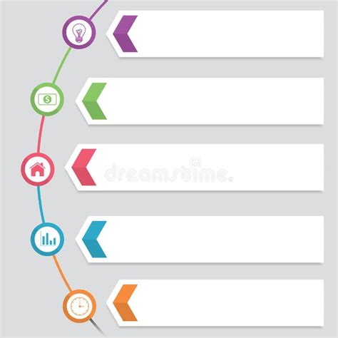 10 Step Infographic Template Stock Illustrations 10192 10 Step
