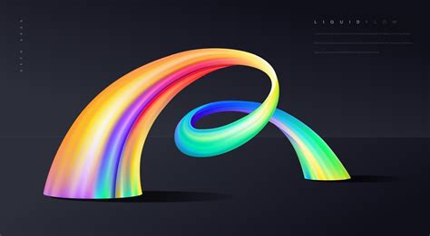 Abstract Dynamic Wave Liquid Color Flow Background Vector Art At Vecteezy