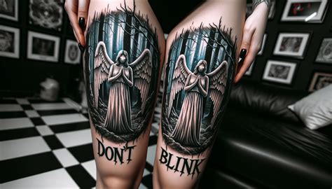 Weeping Angel Tattoo