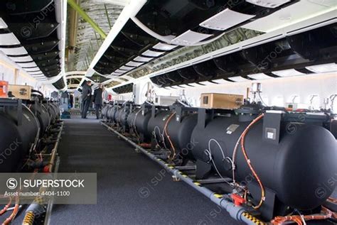 Balance Tanks In Boeing 747 8 Test Aircraft Superstock