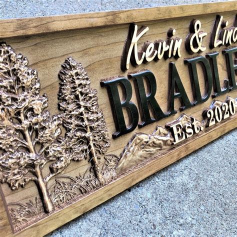 Custom Wood Signs Outdoor Etsy