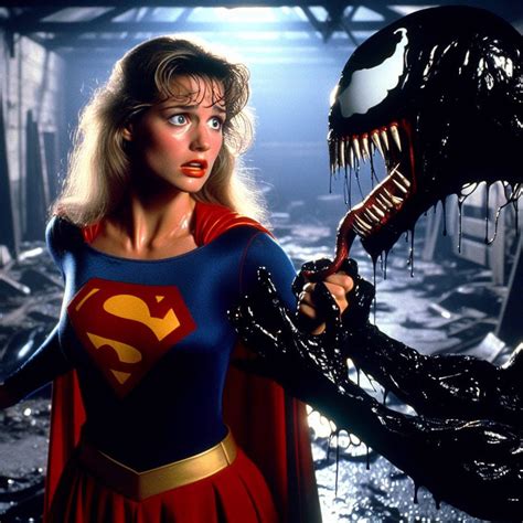 Supergirl Faces Venom In The Warehouse By Necromancer Rev On Deviantart