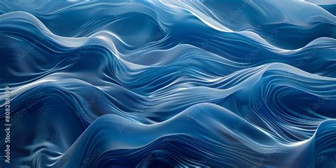 Wavy Line Curve Linear Wave Free Form Background Free Form Background