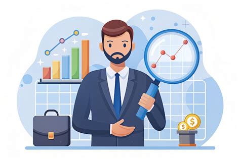 Premium Photo Flat Style Vector Illustration Of Fraud Analyst