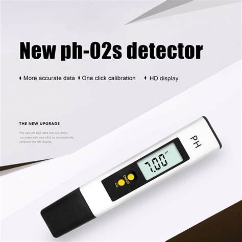 Ph Tester Pen Automatic Hd Large Screen Digital Display Acidometer Ph02s Aneng Multimeter