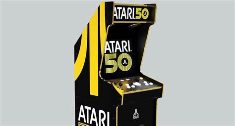 Atari And Arcade1up Partner Up For 50th Anniversary Arcade Cabinet Time Extension