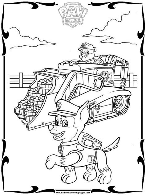 All Coloring Pages Paw Patrol Vehicles Coloring Pages