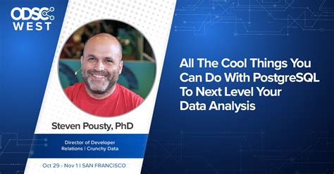 All The Cool Things You Can Do With Postgresql For Data Analysis Open Data Science Conference