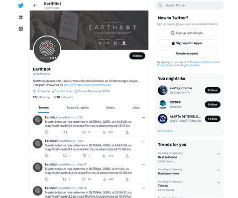 Earthbot Botwiki