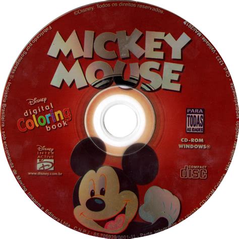 Mickey Mouse Livro De Colorir Cd Rom Pt Br Disney Interactive Free Download Borrow And