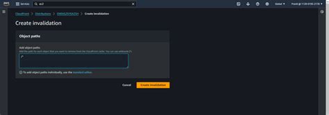Aws Cloudfront Create Invalidation Geeksforgeeks