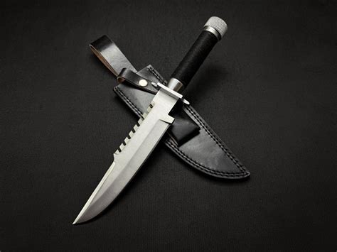 Ls1 Commando Replica Knife D2 Steel Bowie T Fortress Forges