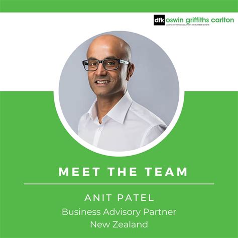 Meet Anit Patel Our Business Advisory Partner Anit Is A Business