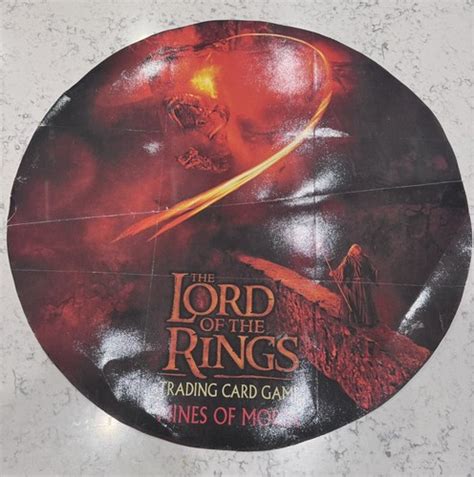 Lord Of The Rings Mines Of Moria Trading Card Game 2002 Promo Poster Laminated Ebay