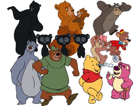 Disney Bears By Genarmatiz On Deviantart