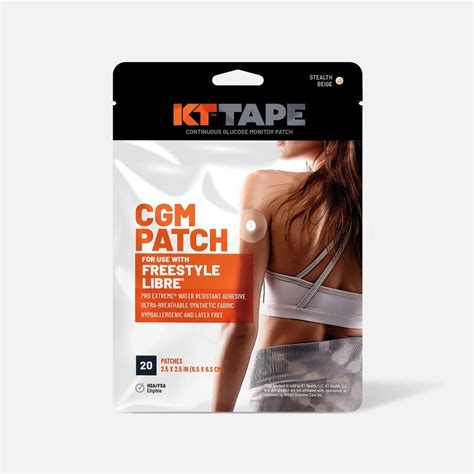 Fsa Eligible Kt Tape Cgm Patch Freestyle Libre 20 Ct Fsa Store